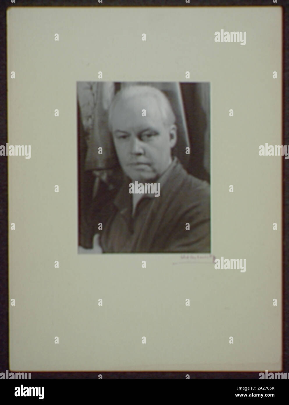 Portrait of Carl Van Vechten Stock Photo - Alamy