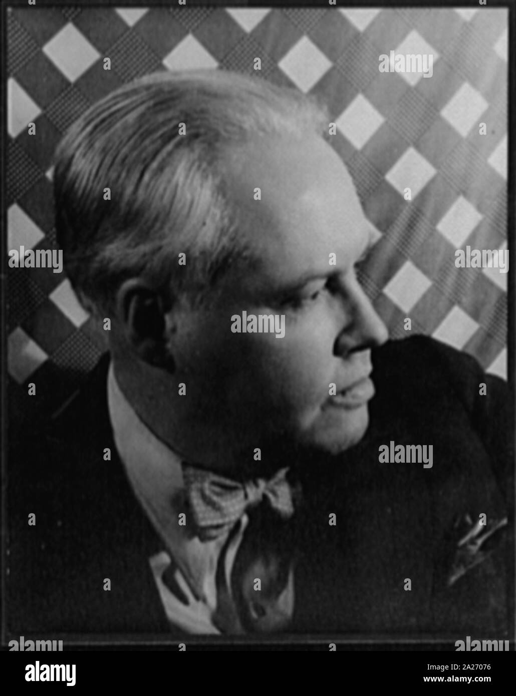 Portrait of Carl Van Vechten Stock Photo - Alamy
