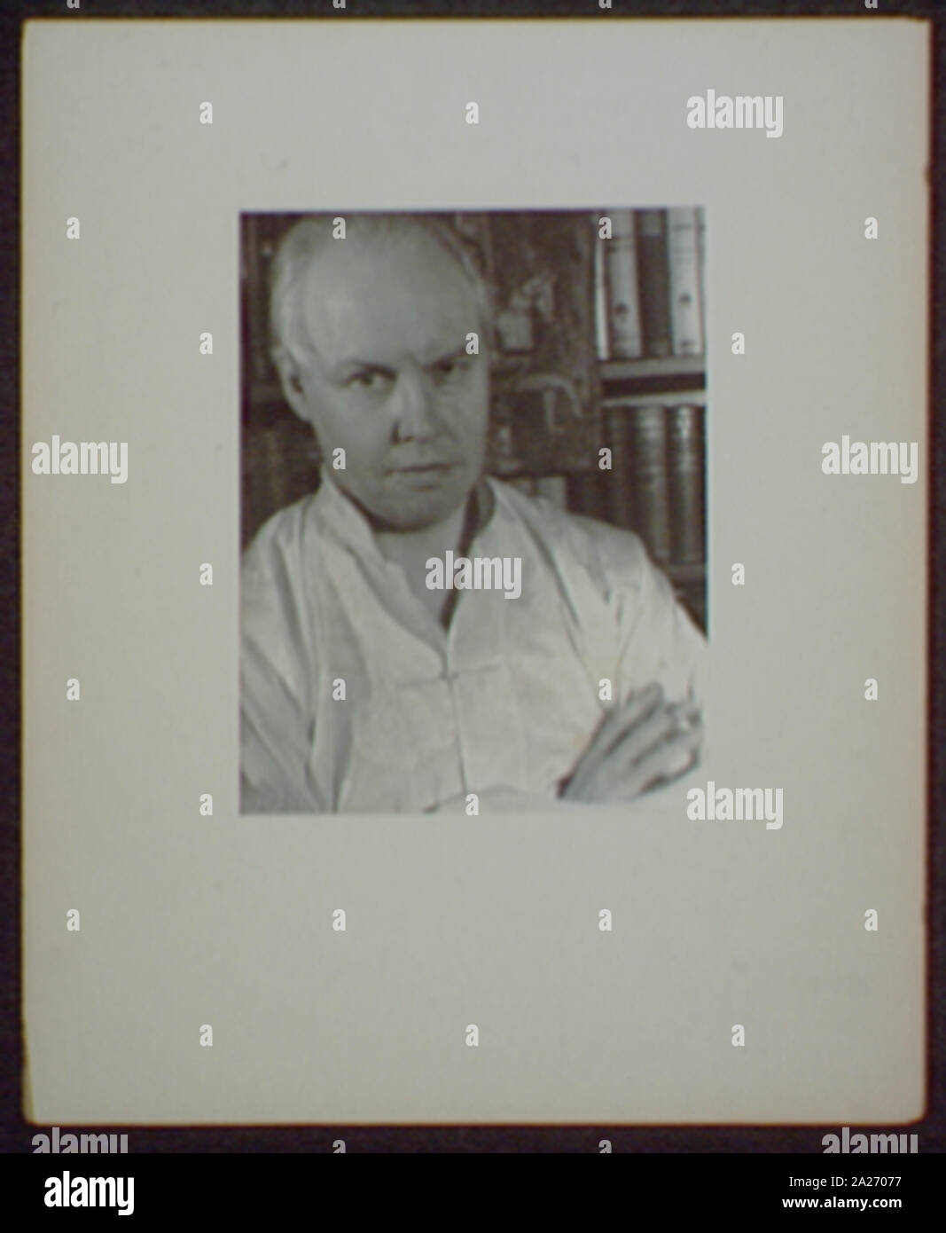 Portrait of Carl Van Vechten Stock Photo - Alamy