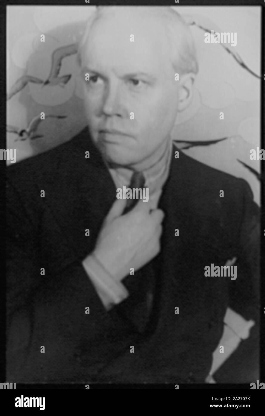 Portrait of Carl Van Vechten, self-portrait Stock Photo - Alamy