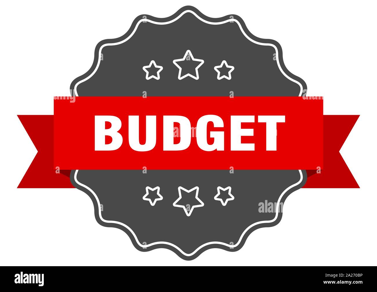 budget red label. budget isolated seal. budget Stock Vector Image & Art ...