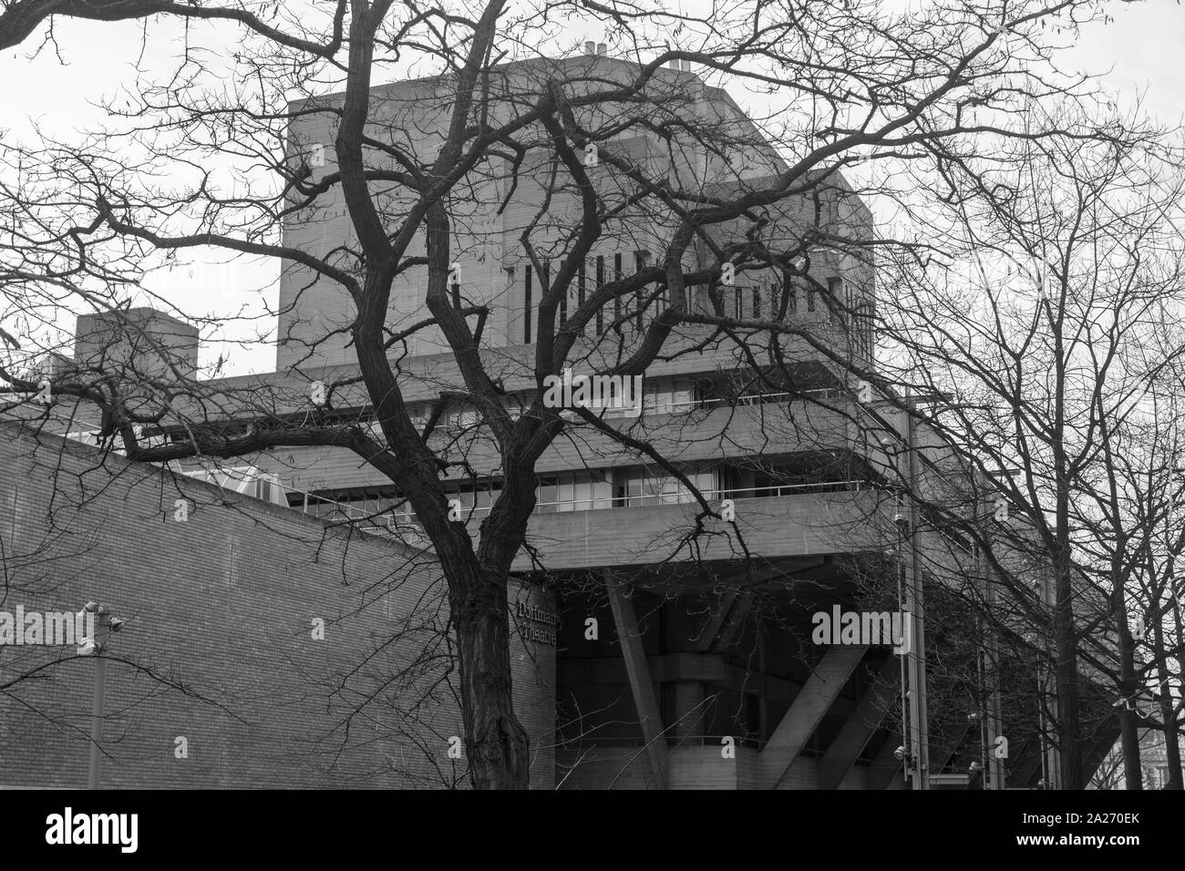 Dorfman Theatre and the National Theatre complex Stock Photo - Alamy