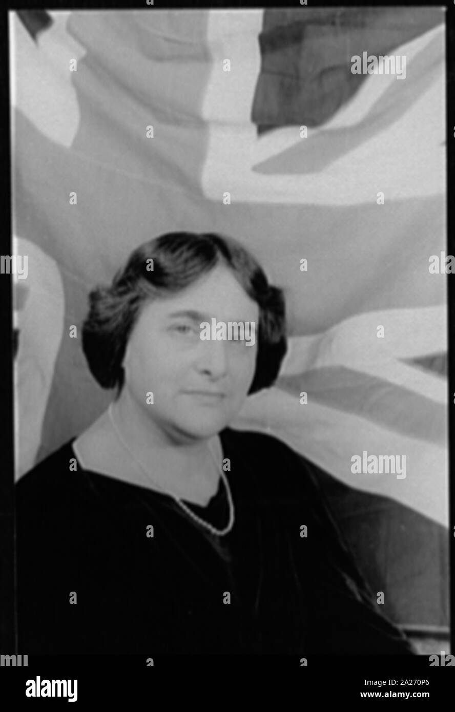 Portrait of Dame Myra Hess Stock Photo - Alamy