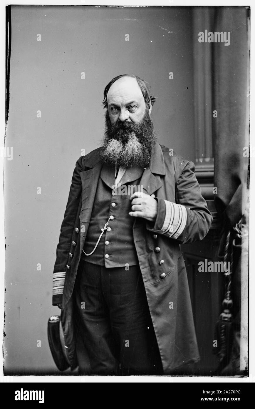 Portrait of Commodore William D. Porter, officer of the Federal Navy ...