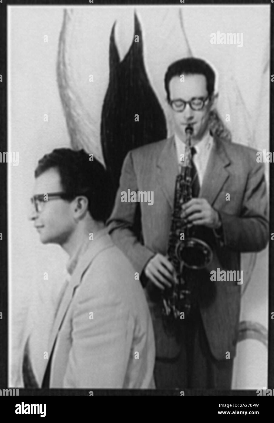 Portrait of Dave Brubeck and Paul Desmond Stock Photo - Alamy