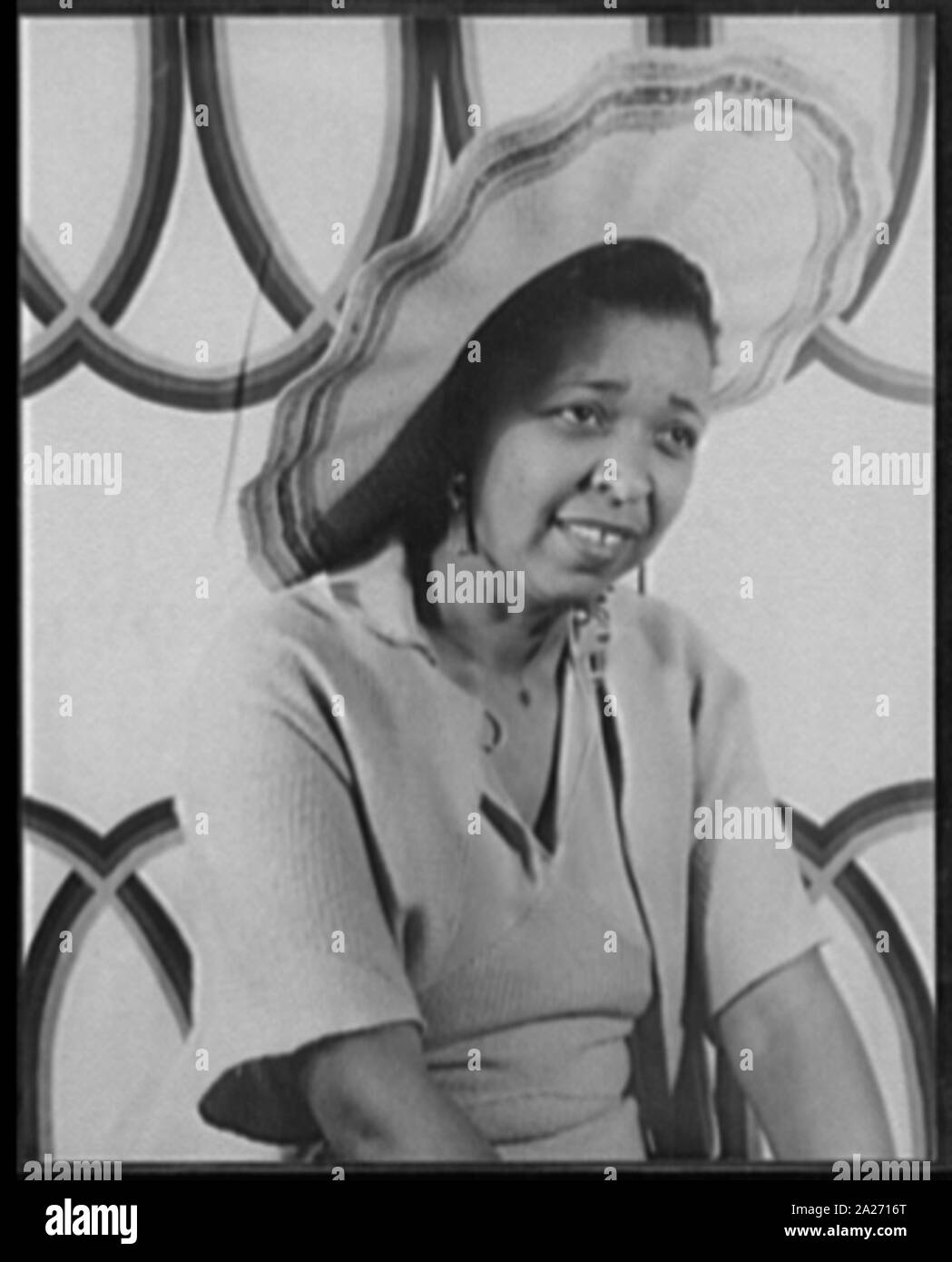 Portrait of Ethel Waters Stock Photo - Alamy