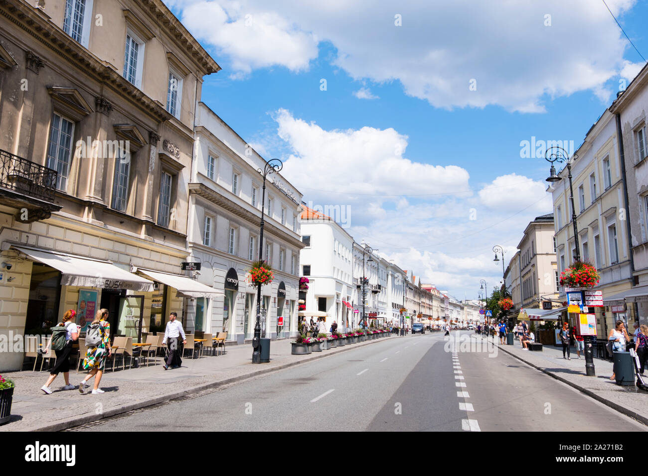 Poland street scene hi-res stock photography and images - Alamy