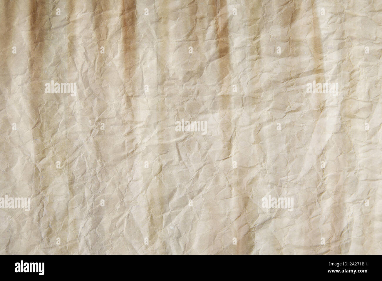 Stained and crumpled old paper, texture background Stock Photo - Alamy