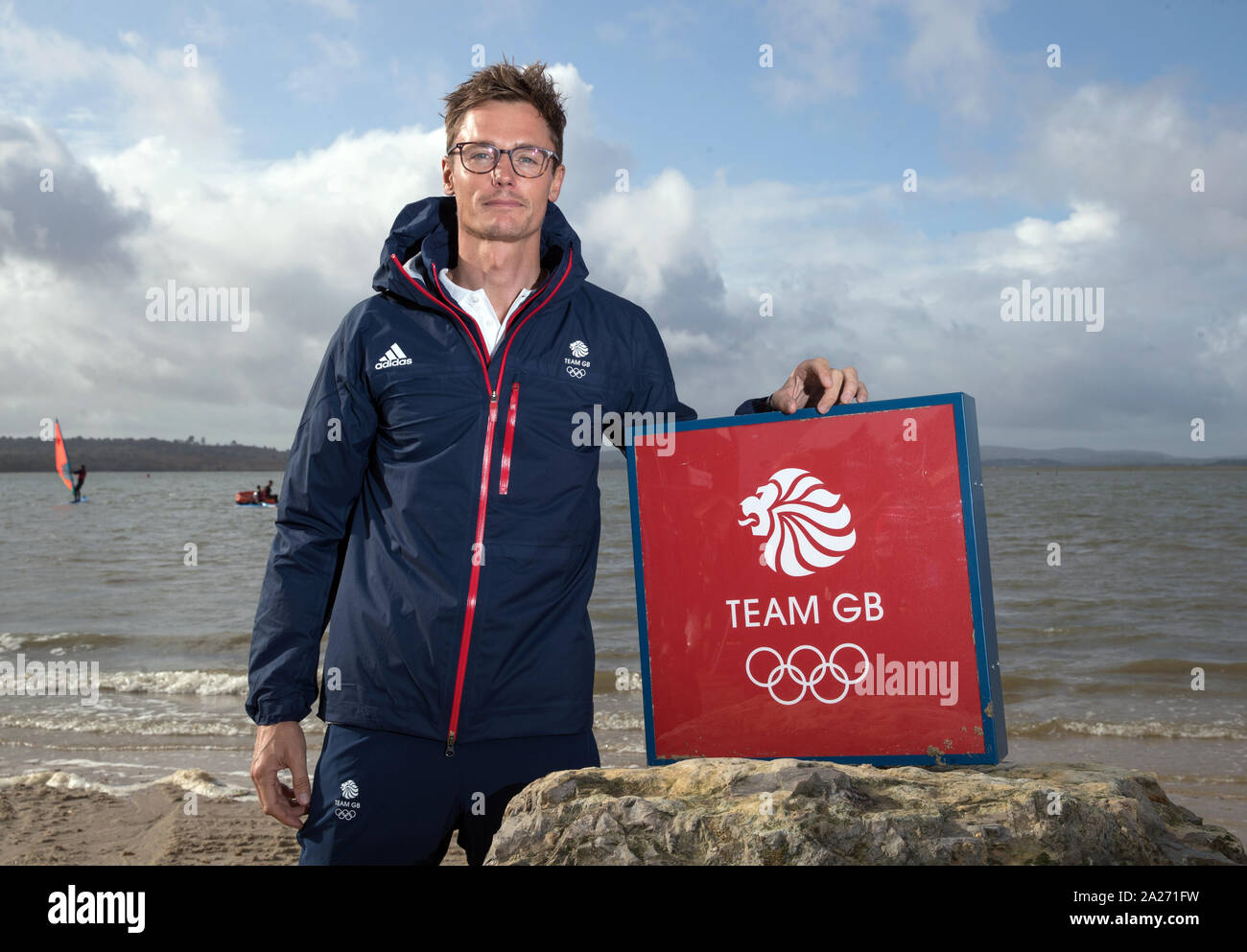 Great Britain's Chris Grube during the Team GB Tokyo 2020 Sailing team ...
