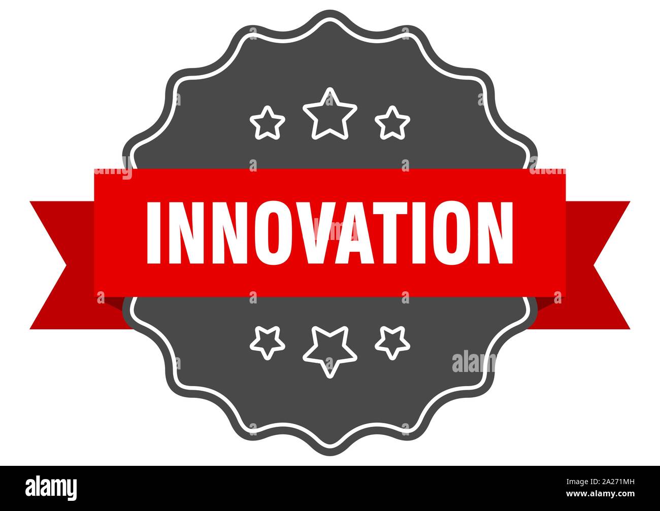 innovation red label. innovation isolated seal. innovation Stock Vector ...
