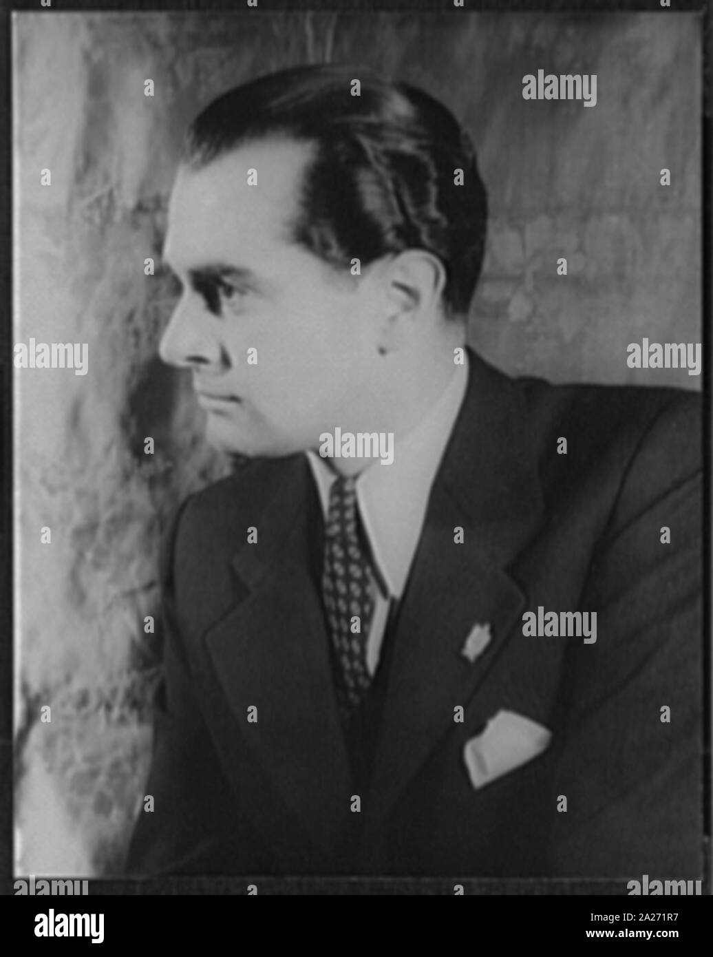 Portrait of Hans Jaray Stock Photo - Alamy