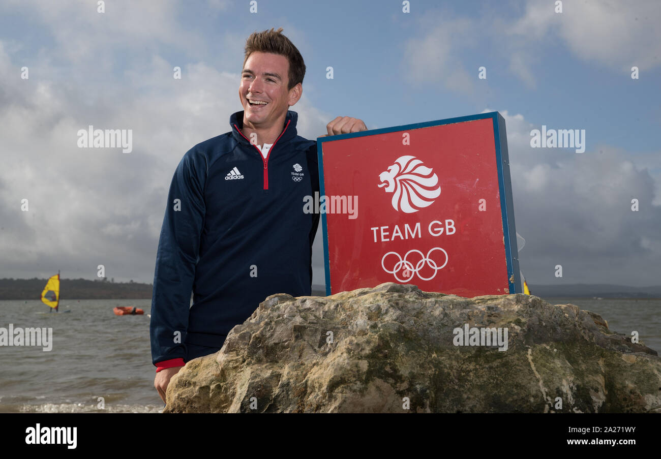 Great Britain's Dylan Fletcher during the Team GB Tokyo 2020 Sailing ...