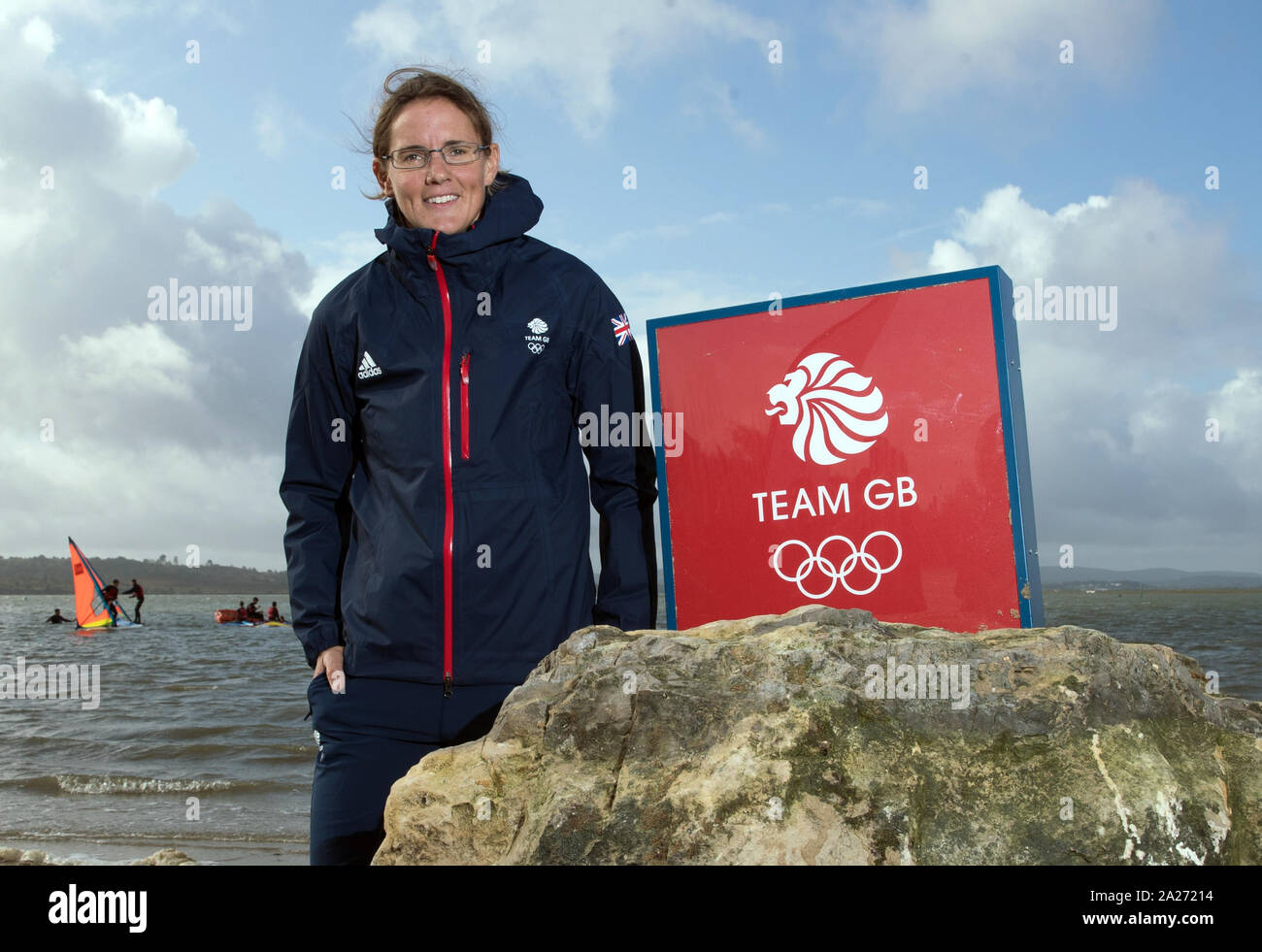 Great Britain's Alison Young during the Team GB Tokyo 2020 Sailing team ...