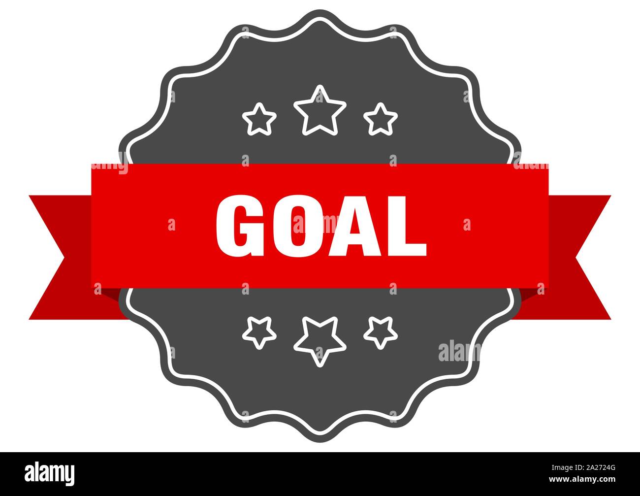 goal red label. goal isolated seal. goal Stock Vector Image & Art - Alamy