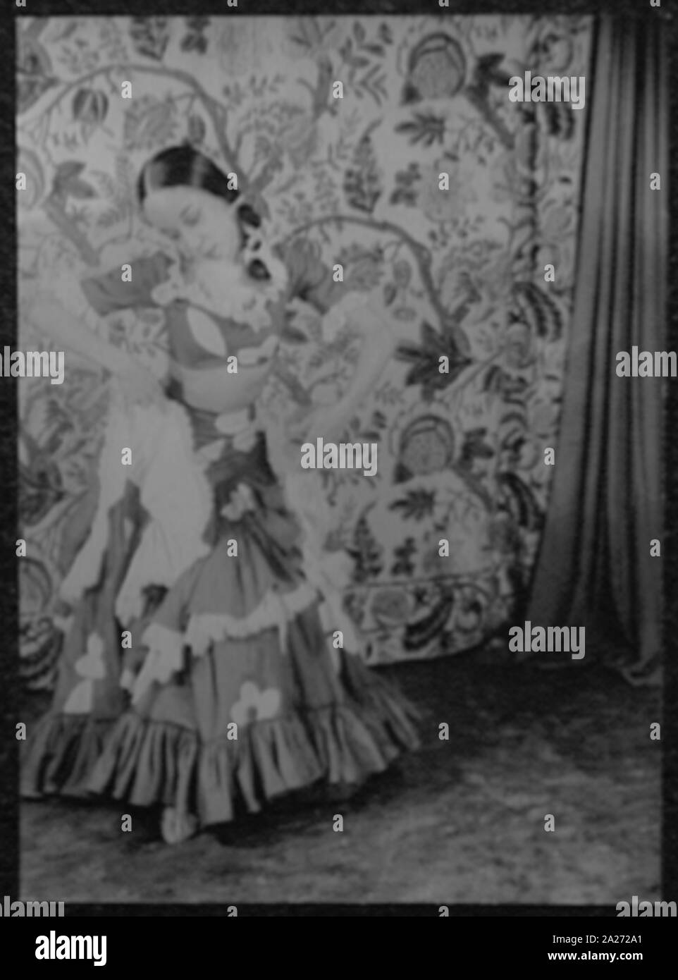 Portrait of Janet Collins, in dancing pose Stock Photo - Alamy