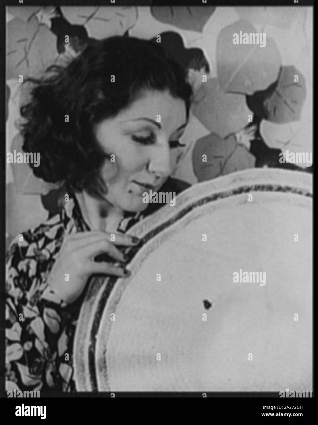 Portrait of Judith Anderson Stock Photo - Alamy