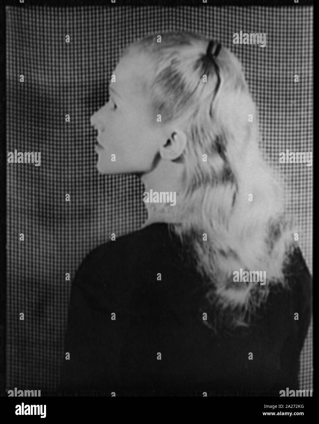 Elegant portrait art Black and White Stock Photos & Images - Alamy