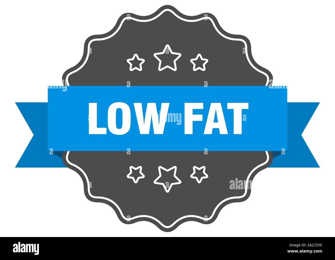 Low fat label circle hi-res stock photography and images - Alamy