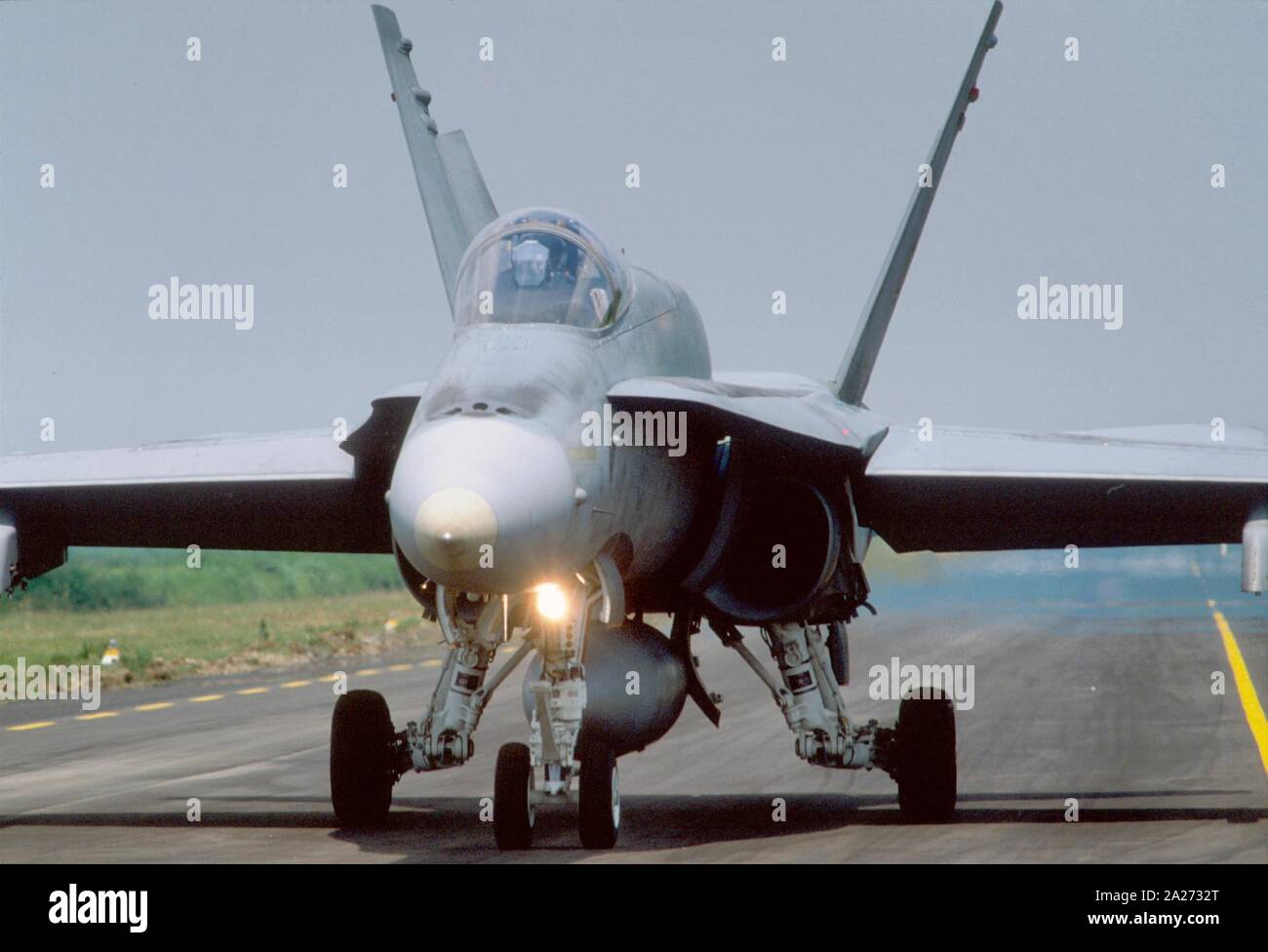 Royal Canadian Air Force, CF-18 Hornet Fighter Jet Stock Photo - Alamy