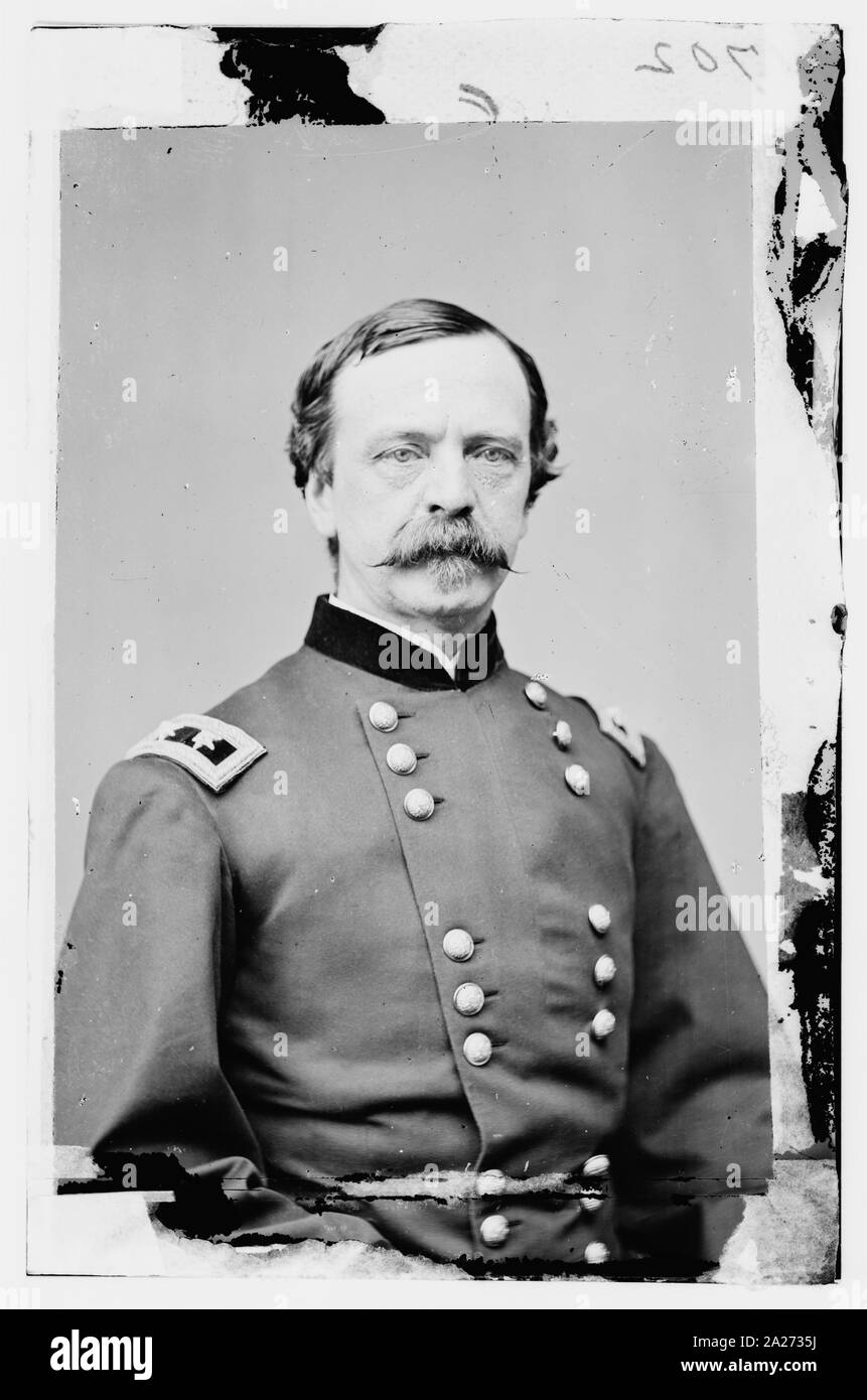 Portrait of Maj. Gen. Daniel E. Sickles, officer of the Federal Army ...