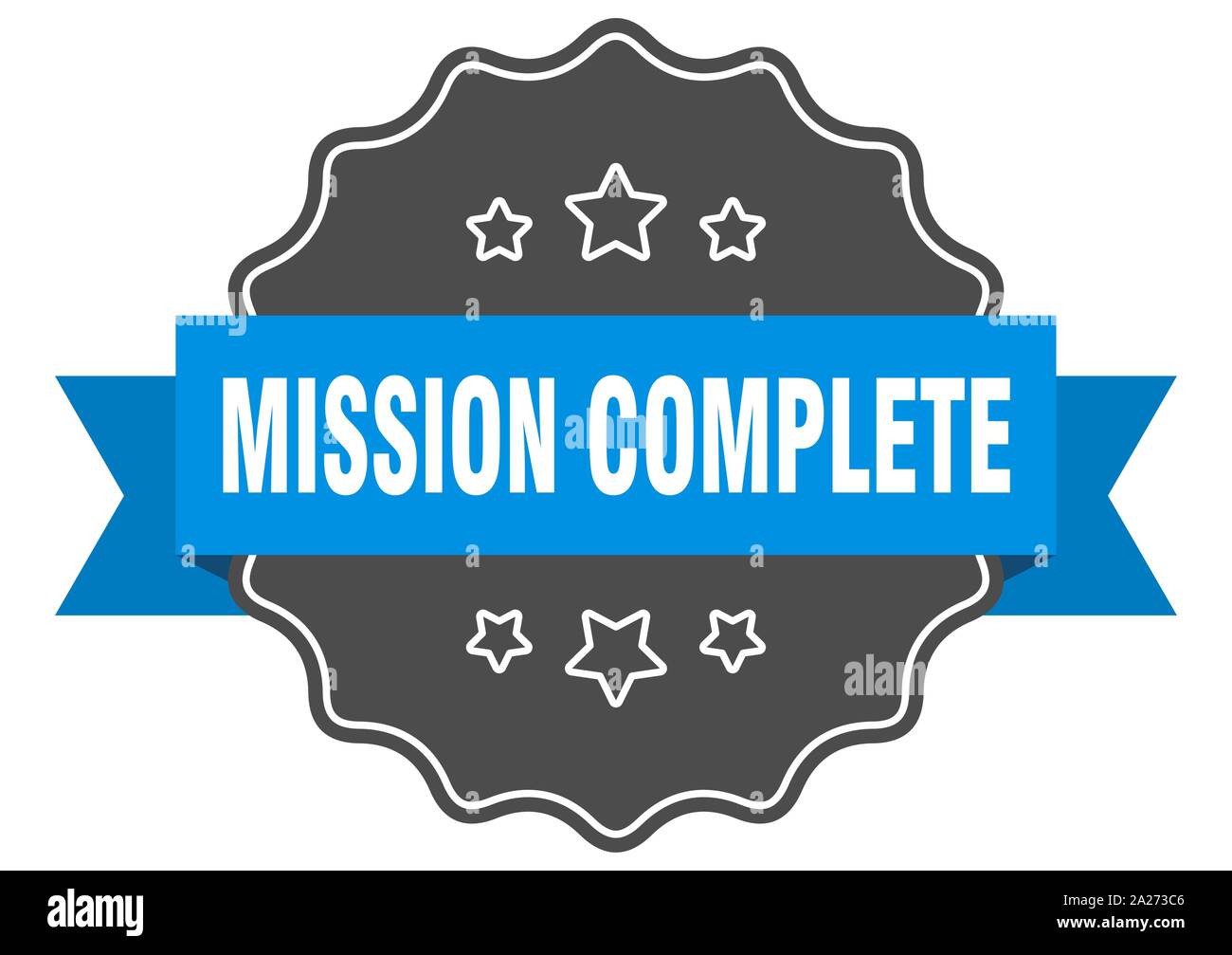 mission complete blue label. mission complete isolated seal. mission ...