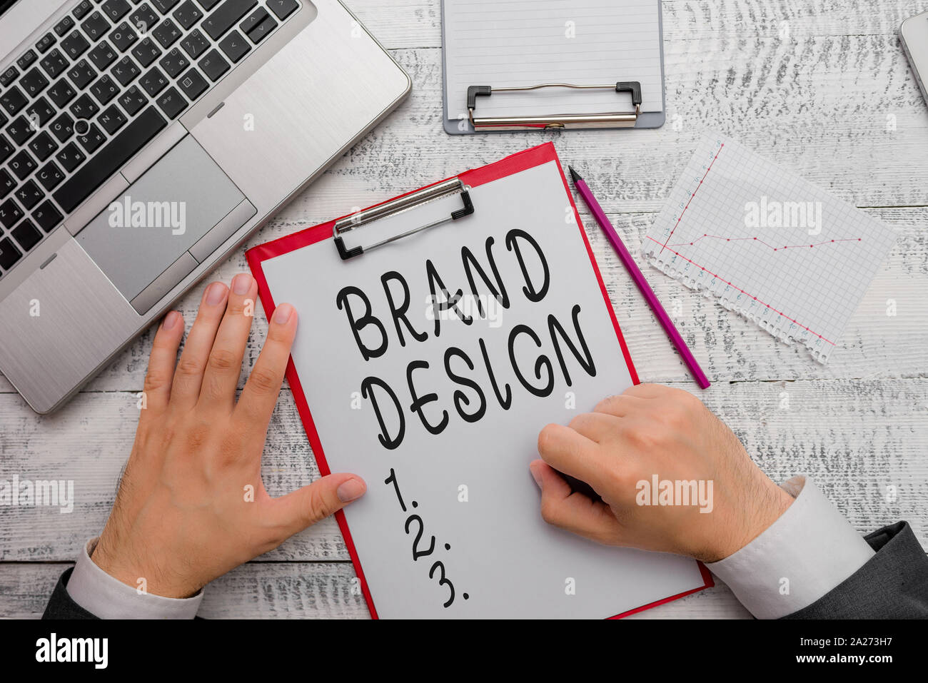 Handwriting text writing Brand Design. Conceptual photo visual elements ...