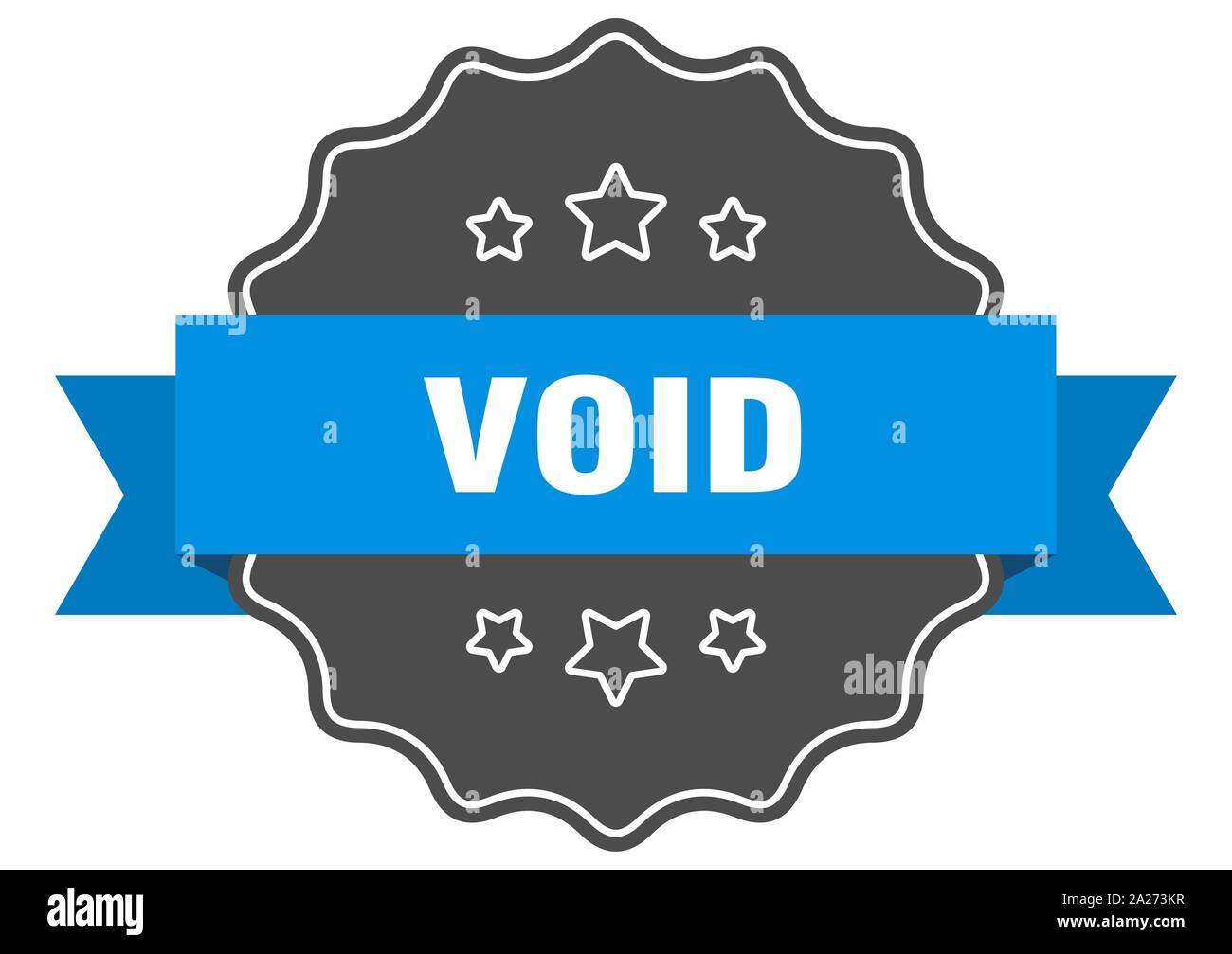 void blue label. void isolated seal. void Stock Vector Image & Art - Alamy