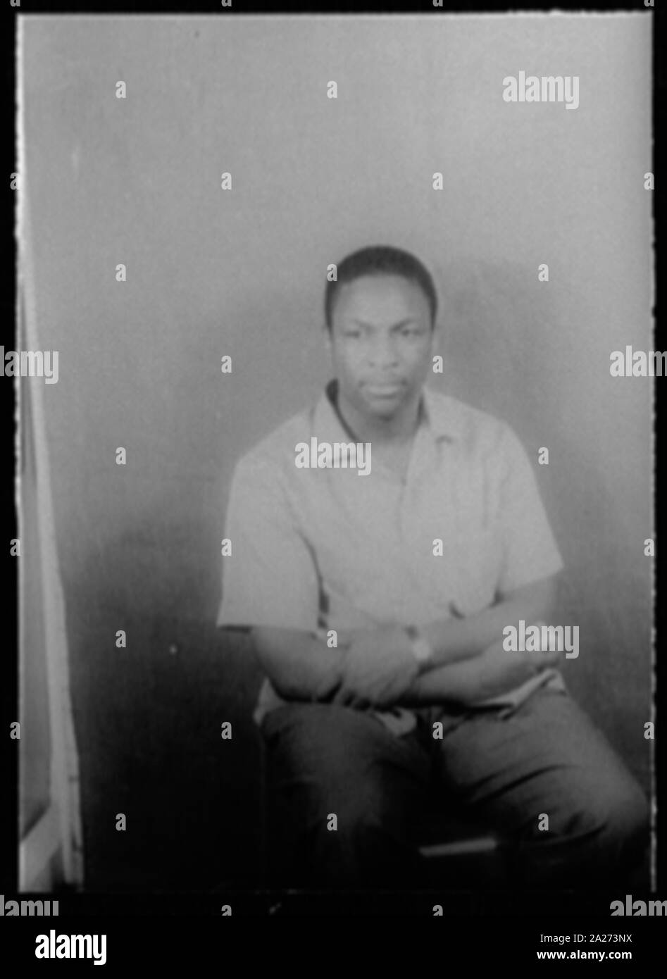 Portrait of Melvin Daniel Simpson Stock Photo - Alamy