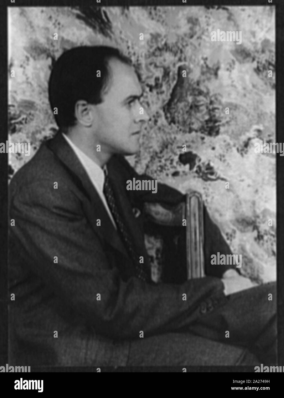 Portrait of Roald Dahl Stock Photo - Alamy