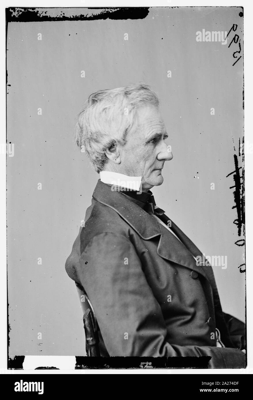 Portrait of Secretary of War Simon Cameron, officer of the United ...