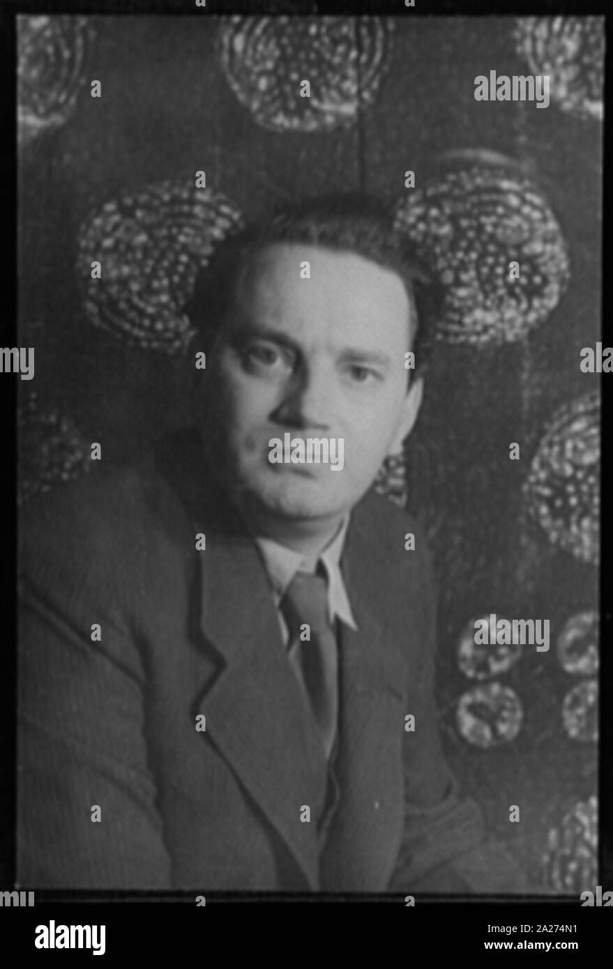 Portrait of Thomas Wolfe Stock Photo - Alamy