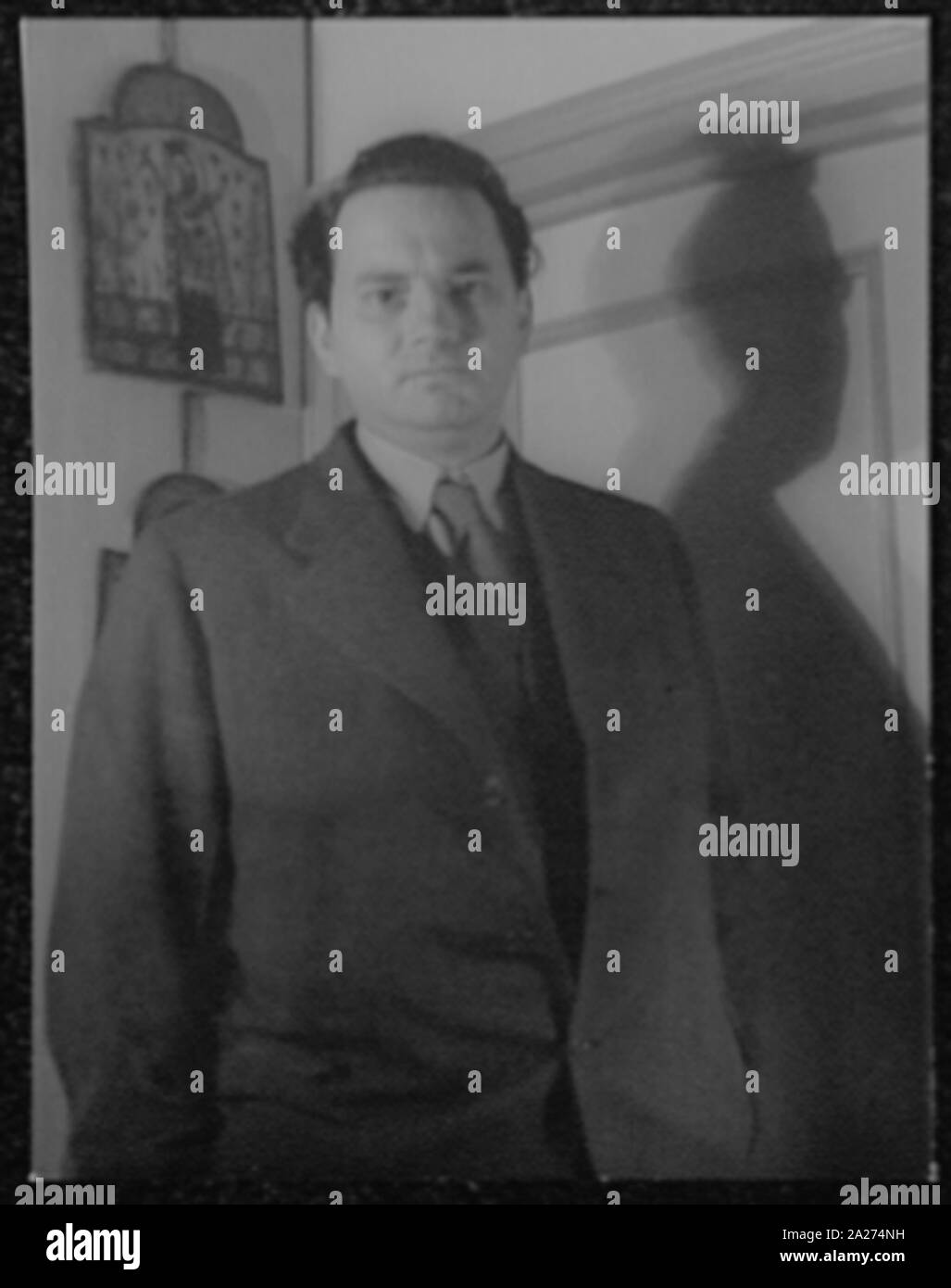 Portrait of Thomas Wolfe Stock Photo - Alamy