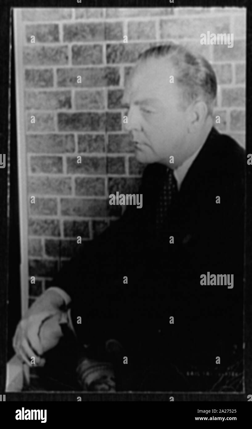 Portrait of William Inge Stock Photo - Alamy