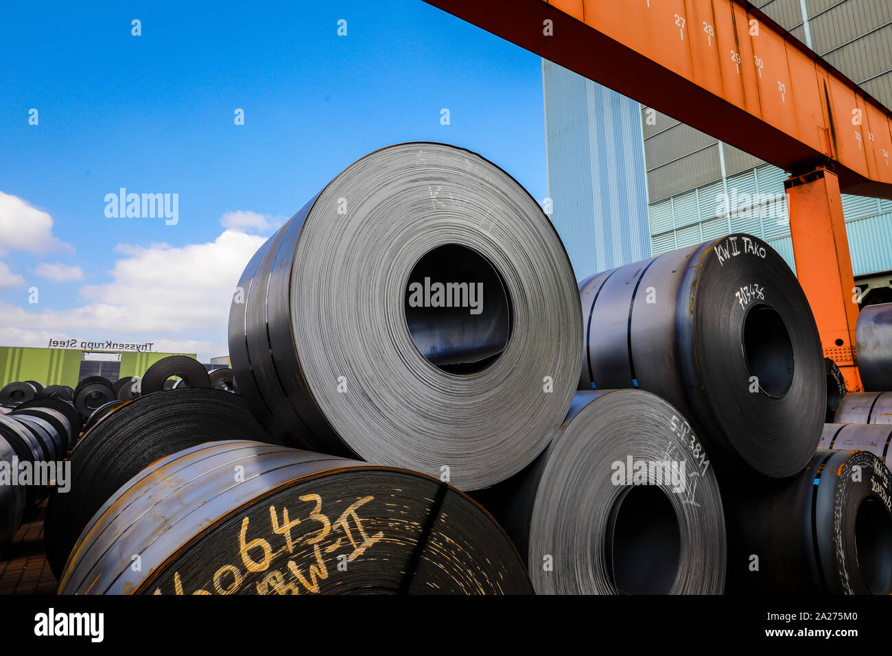 22.05.2019, Duisburg, North Rhine-Westphalia, Germany - ThyssenKrupp ...