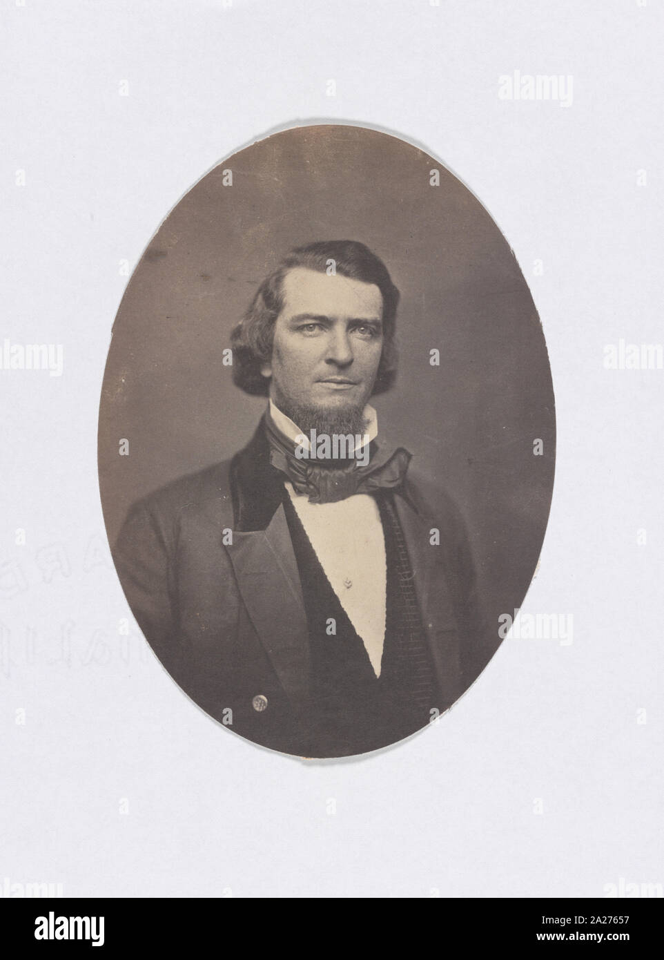 Portrait of politician Preston Brooks Stock Photo - Alamy