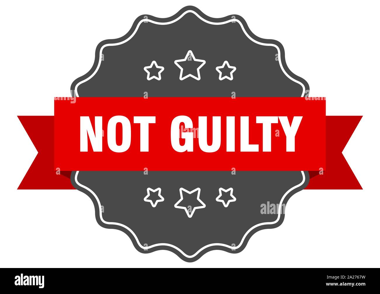 Guilty seal Stock Vector Images - Alamy