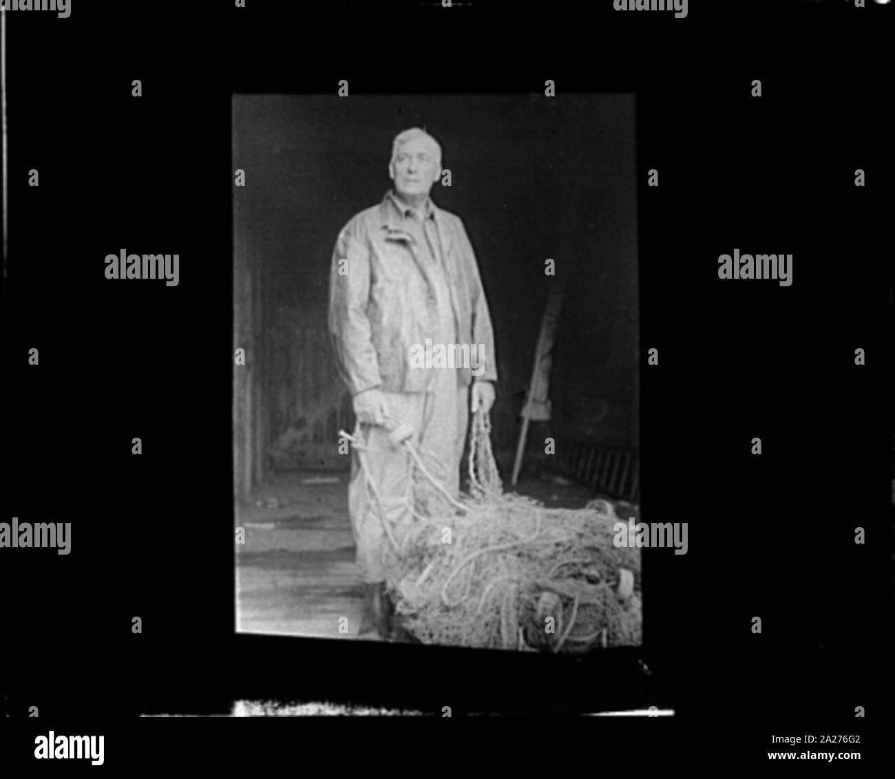 Portrait photograph of Captain Everett Edwards Stock Photo - Alamy