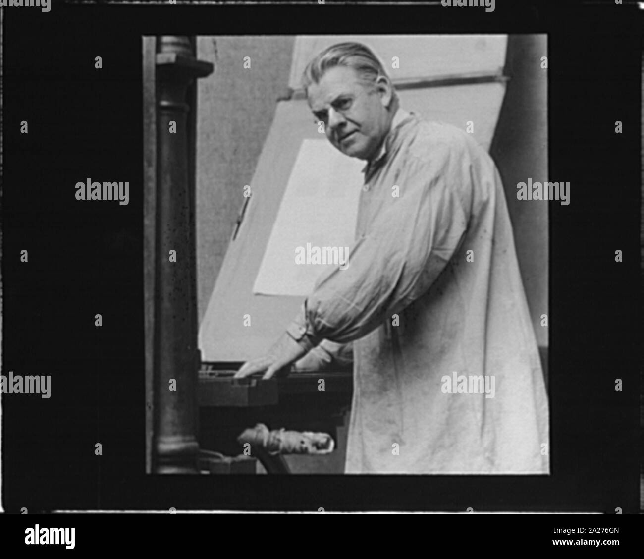 Portrait photograph of Frederick W. Goudy Stock Photo - Alamy