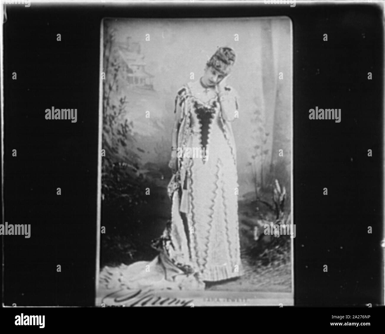 Portrait photograph of Sarah Jewett Stock Photo - Alamy