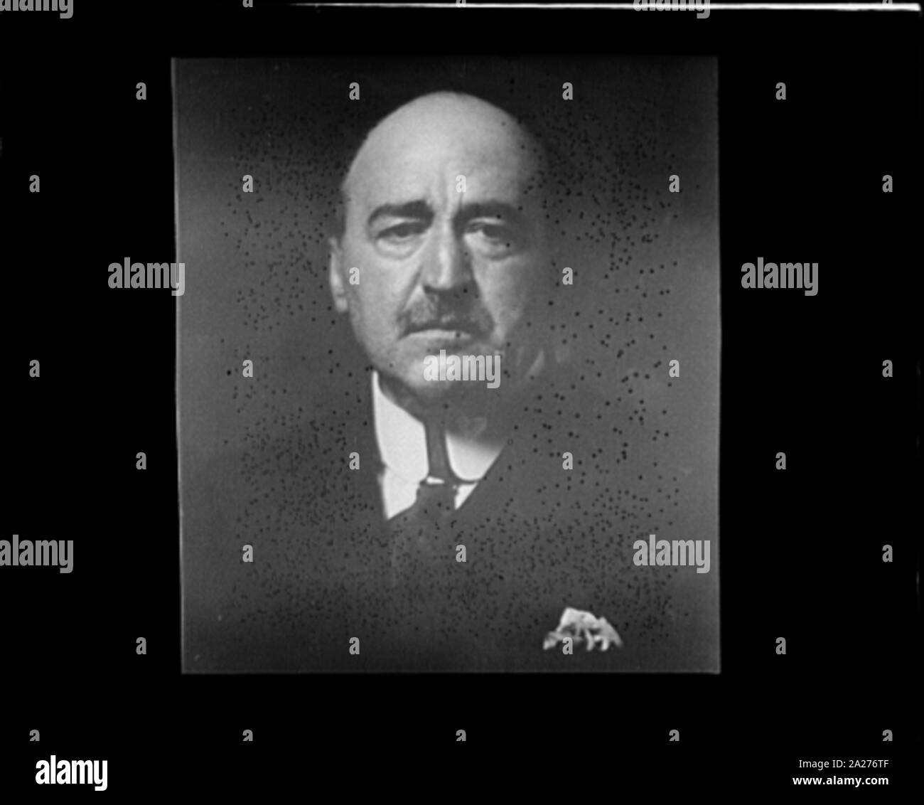 Portrait photograph of an unidentified man Stock Photo - Alamy