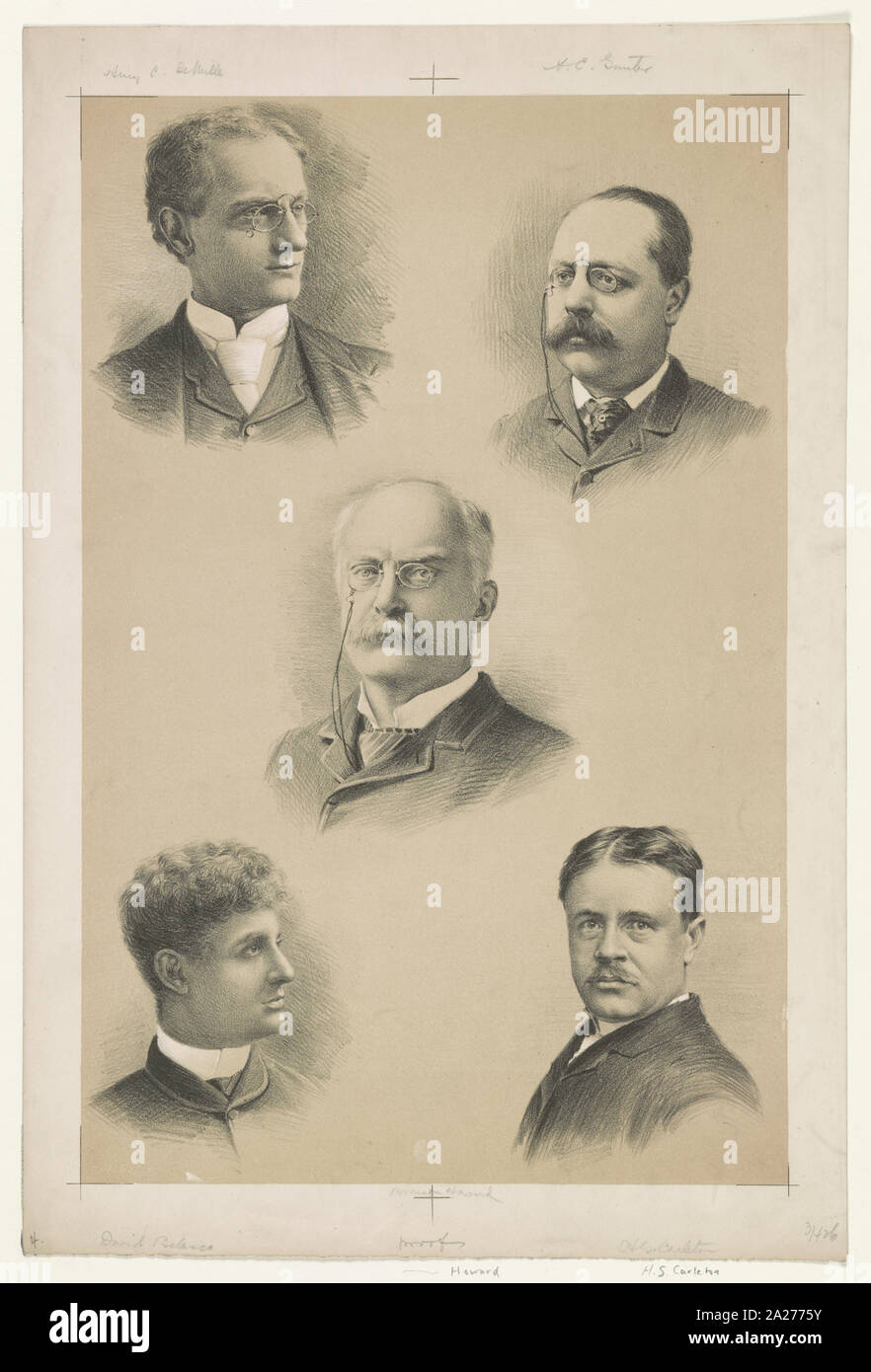 Historical men portraits hi-res stock photography and images - Alamy