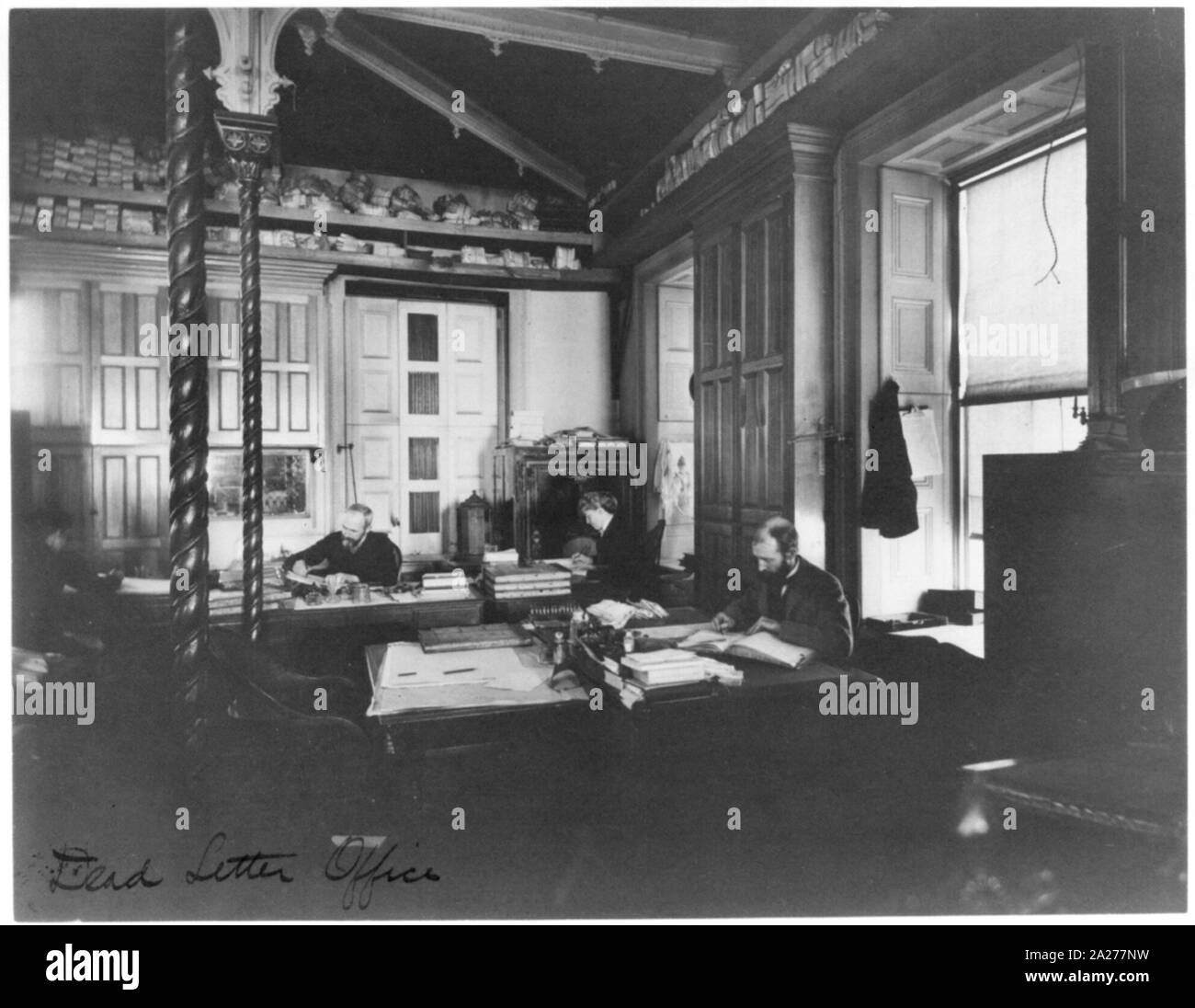 Post Office Dept. - Dead Letter Office Stock Photo - Alamy