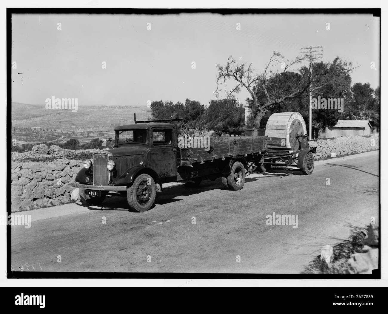 Post office trailer Stock Photo - Alamy