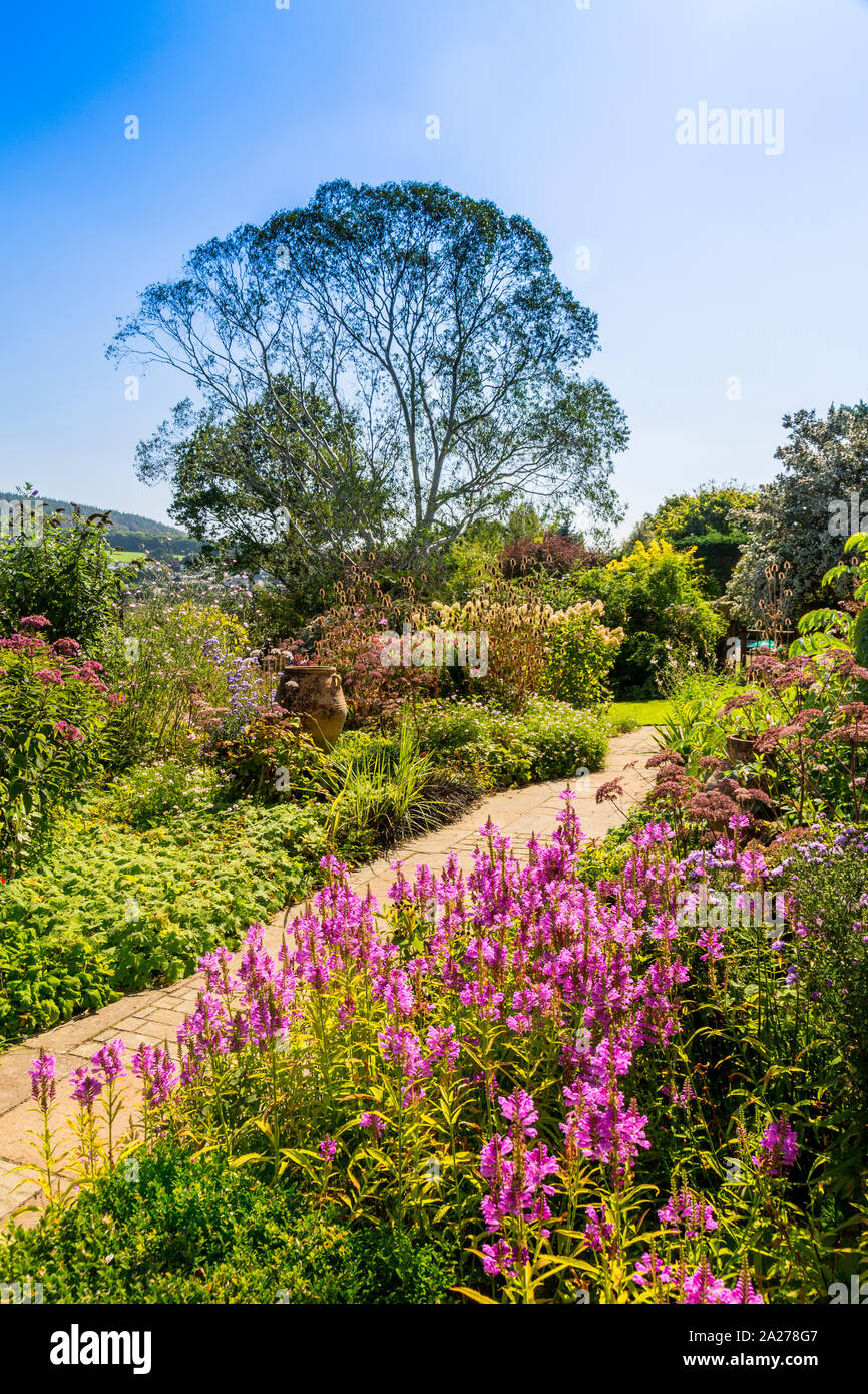 The beds of the Rose Garden are filled with a colourful variety of ...