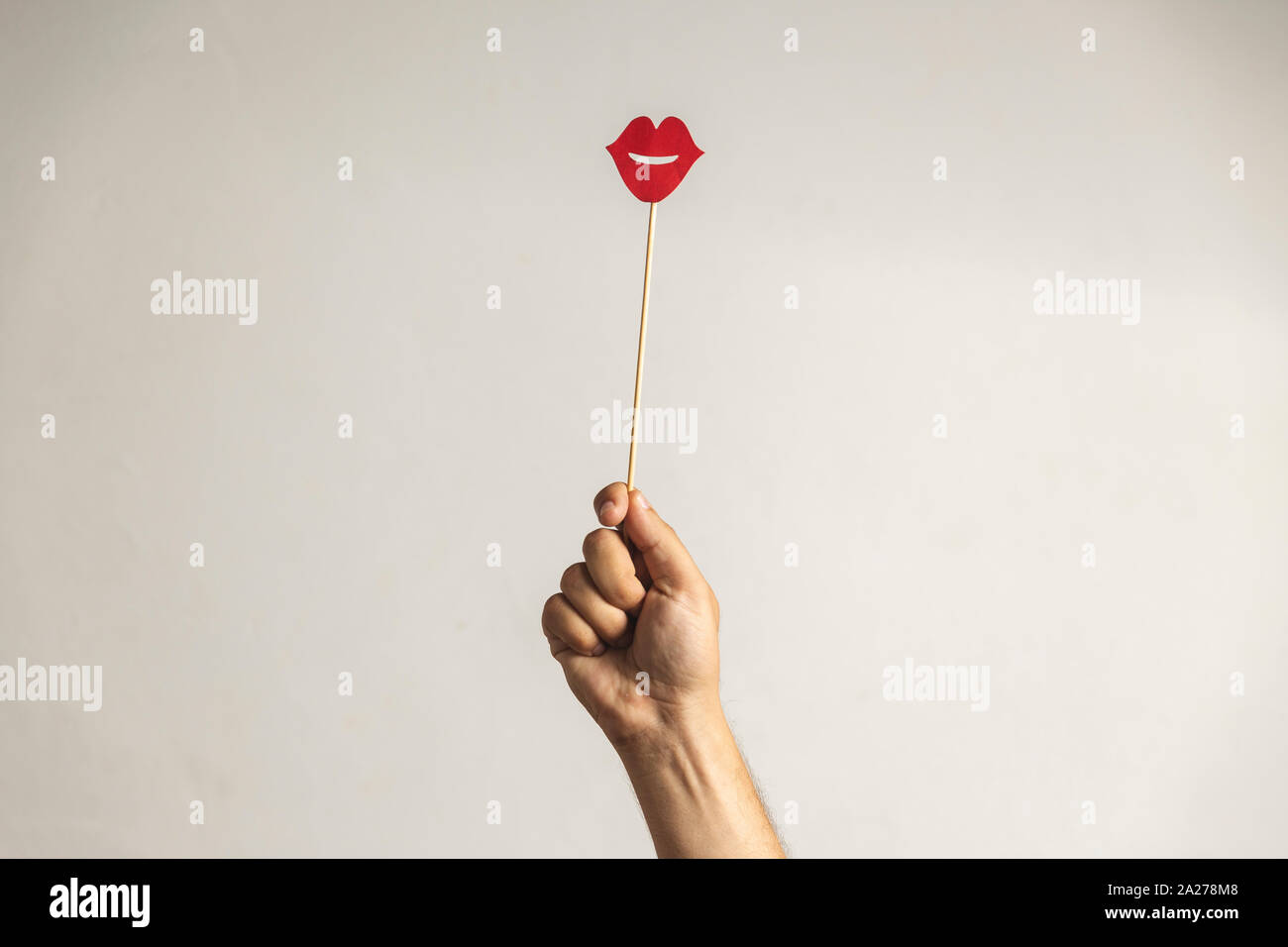 Party prop mouth hi-res stock photography and images - Alamy