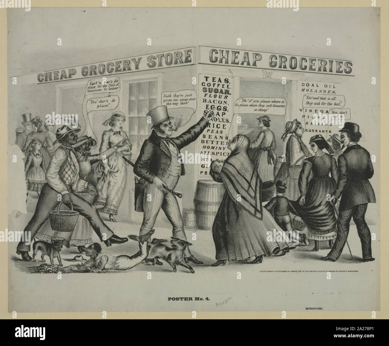 Cheap groceries poster hi-res stock photography and images - Alamy