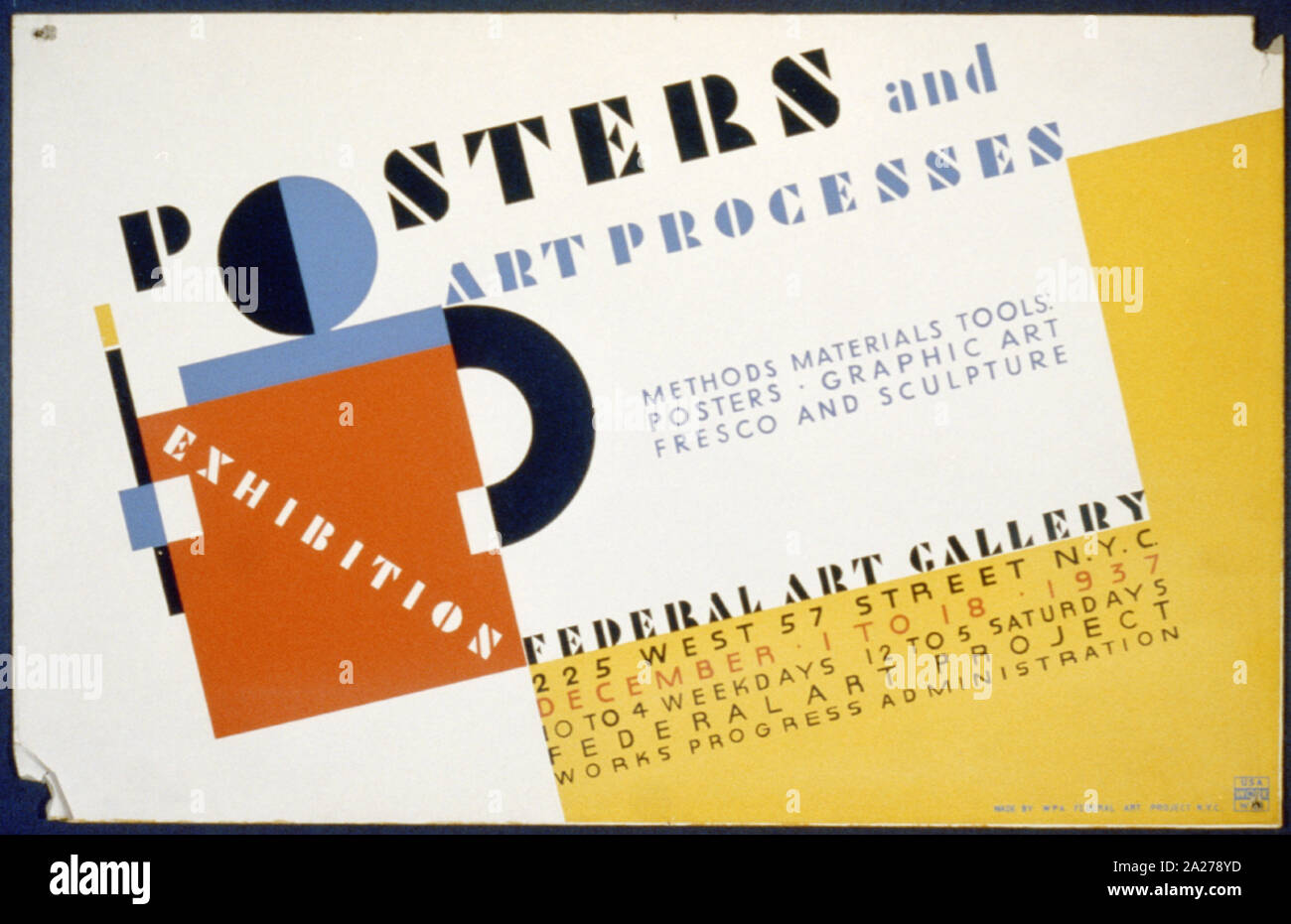 Posters and art processes Stock Photo - Alamy