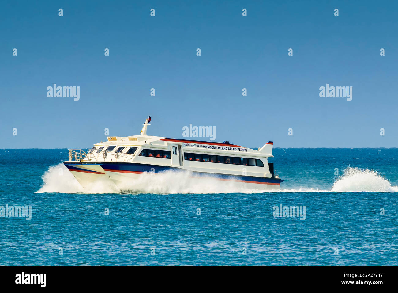 Fast ferry island transport hi-res stock photography and images - Alamy