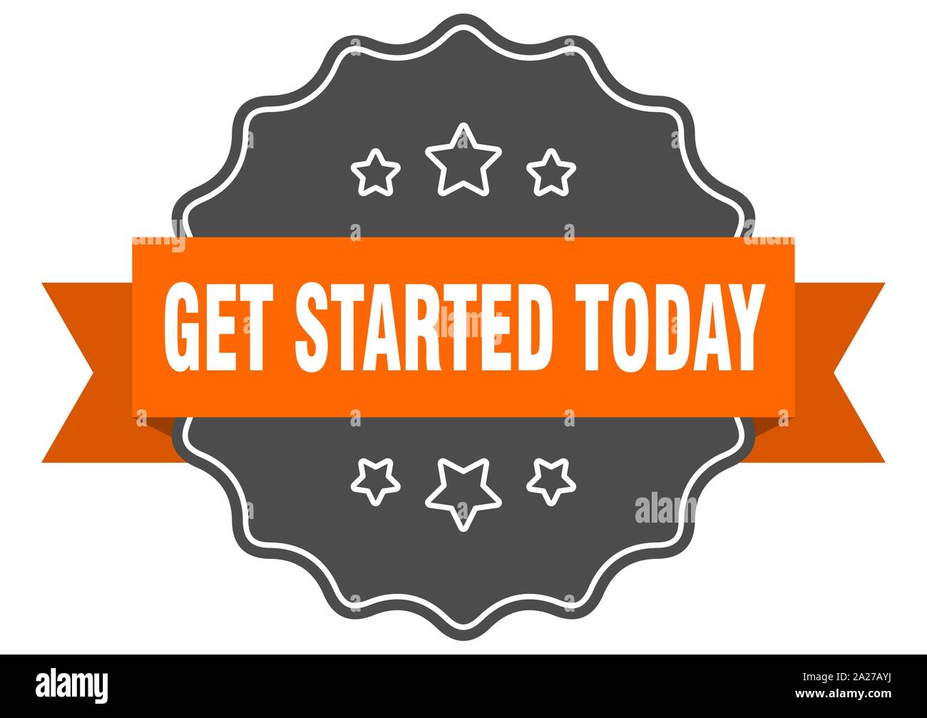 get started today isolated seal. get started today orange label. get ... get started today isolated seal. get started today orange label. get ...