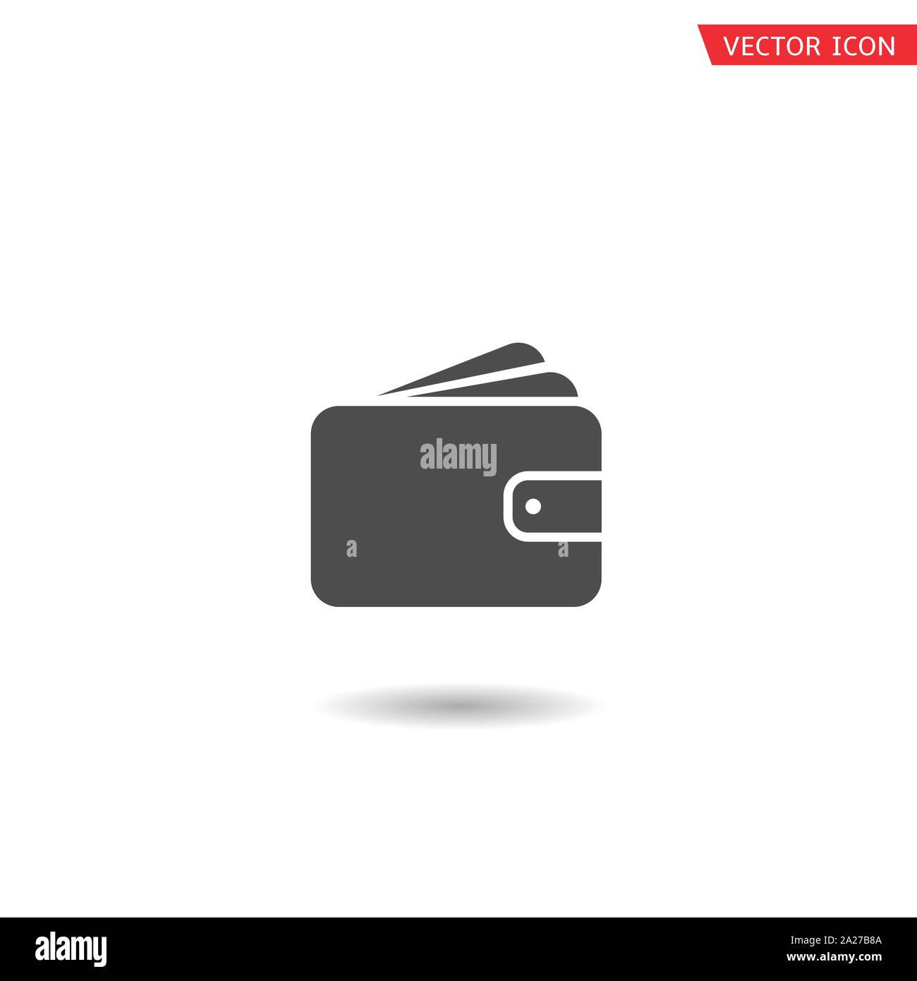 Purse wallet illustration Stock Vector Images - Alamy